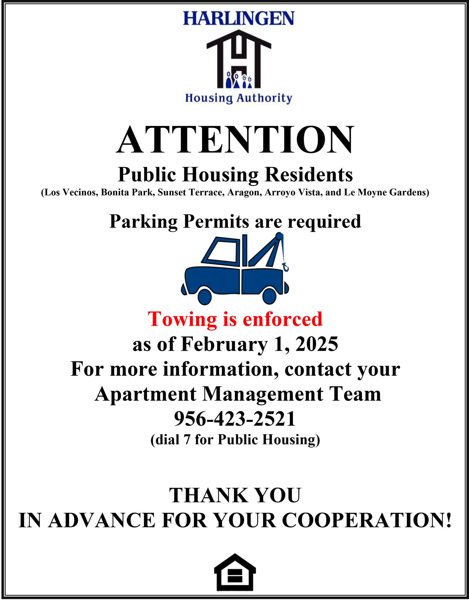 Harlingen Housing Authority | Section 8 | Public Housing
